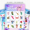 Inside Out Bingo Party Game, 20 Cards - Etsy