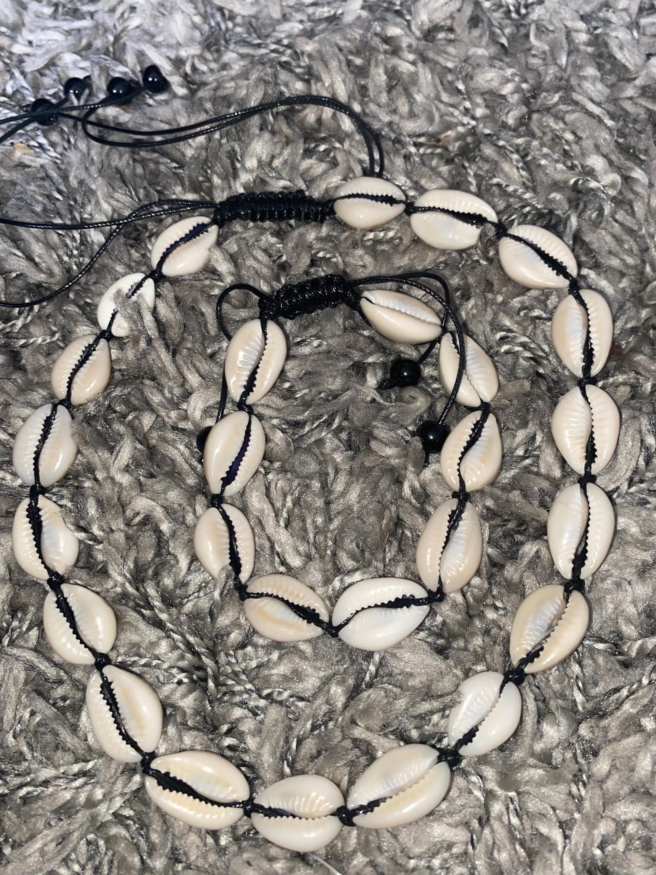 Cowrie Necklace for Men and Women - Summer Necklace - Senegalese Cowrie ...