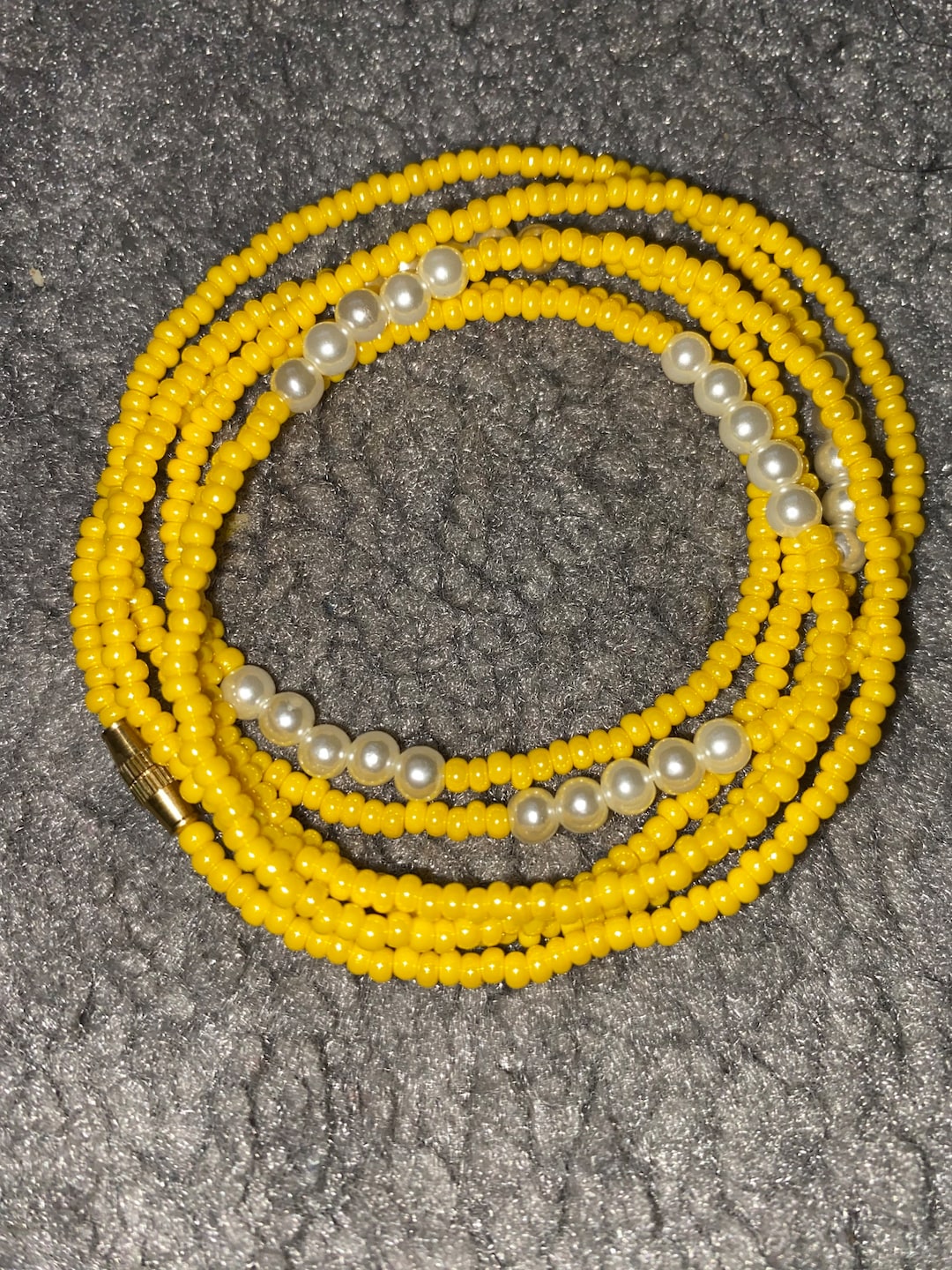 Baya Bine Bine African Waist Chain Pearl Tracking Weight Loss Belly ...