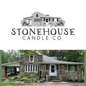 Custom Hand Drawn House Logo |custom Logo Design | Cottage Logo | Farm ...