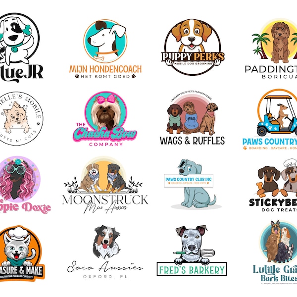 Dog Sitting Logo - Etsy UK
