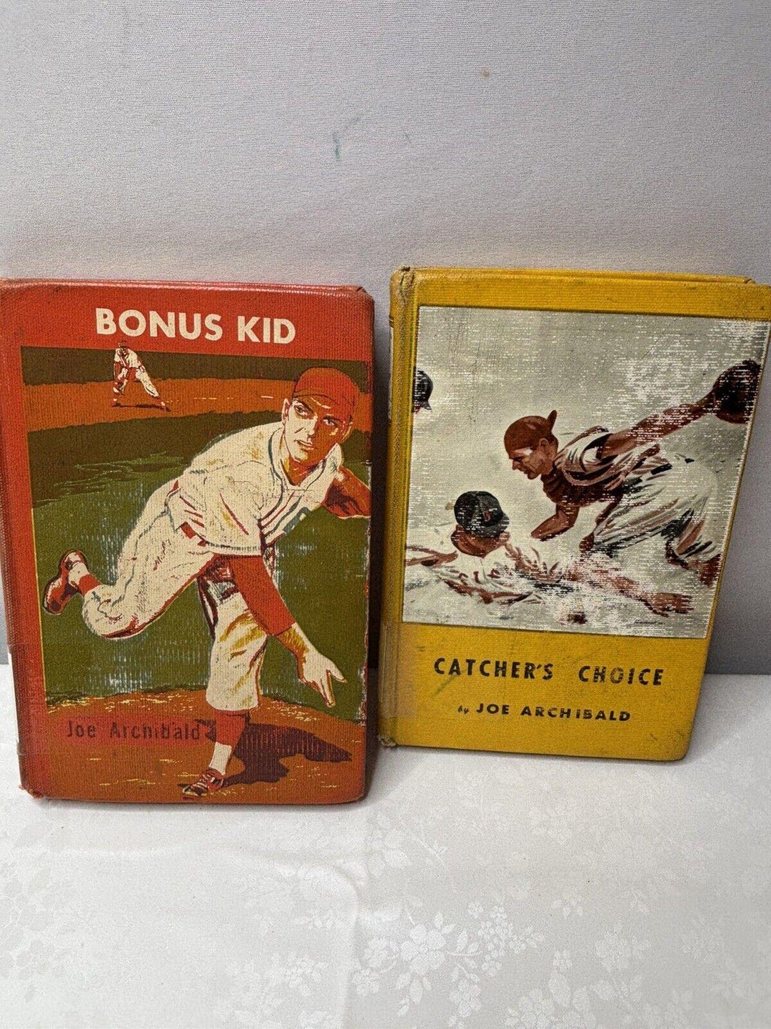 Joe Archibald Bonus Kid and Catchers Choice Vintage Books - Etsy