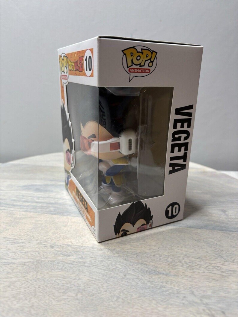 Funko Pop! Animation Dragon Ball Z Vegeta Metallic #10 - Etsy