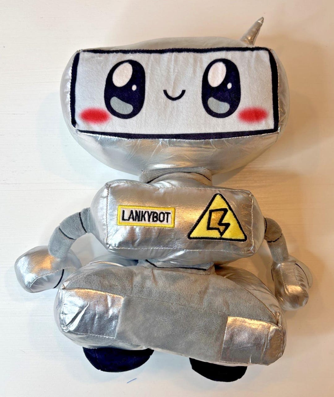 Lankybox Lankybot Silver Robot Plush – Youtube Character – Soft Toy - Etsy