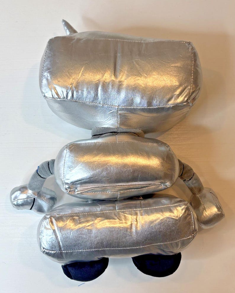 Lankybox Lankybot Silver Robot Plush – Youtube Character – Soft Toy - Etsy