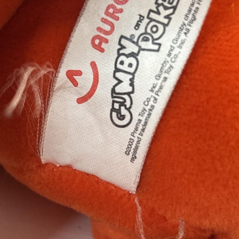 Aurora Pokey Plush – Gumby’s Orange Horse – Licensed Aurora World ...