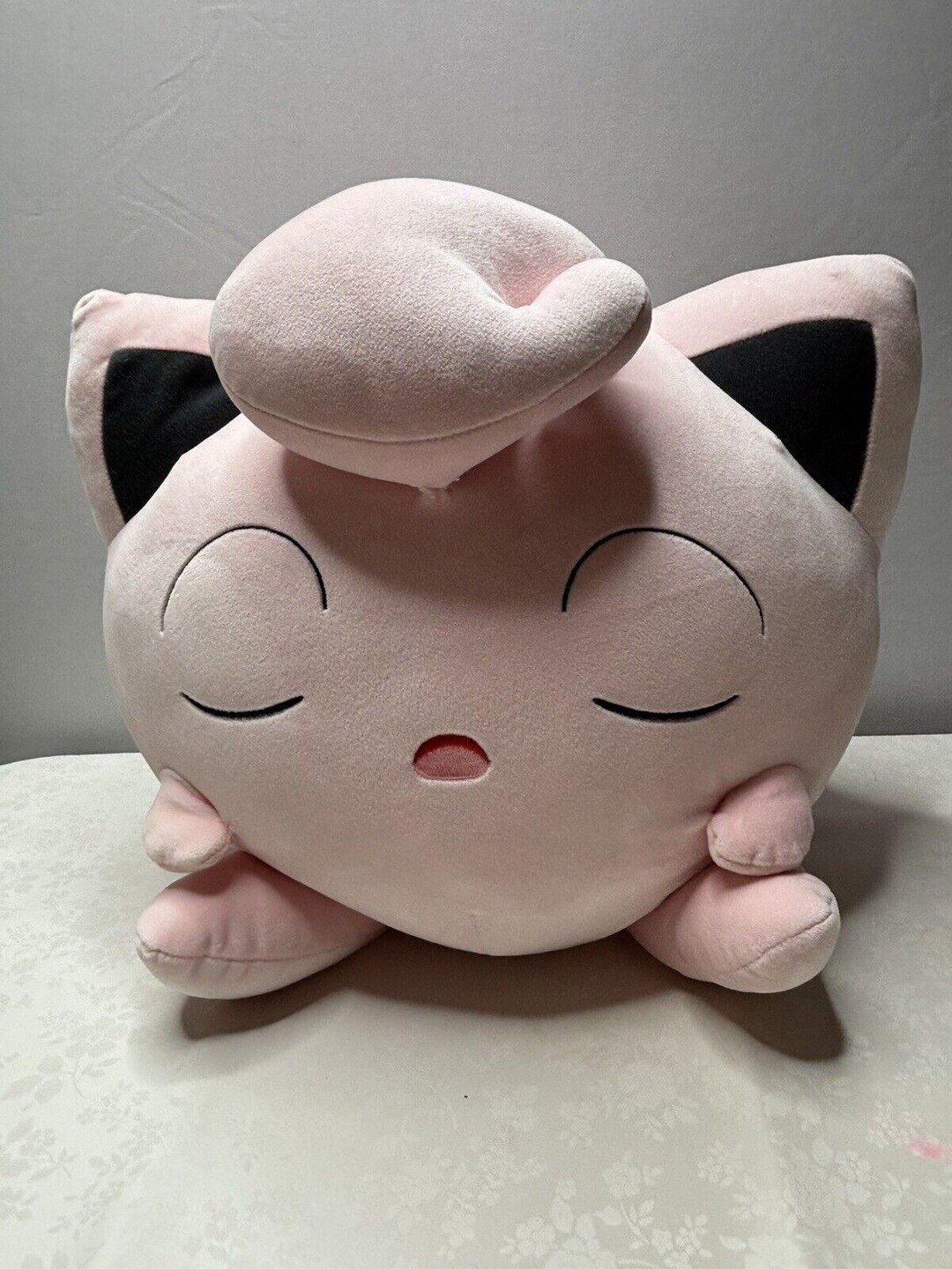 Pokemon Jigglypuff Large Plush Sleeping Pink Balloon Purin Stuffed ...