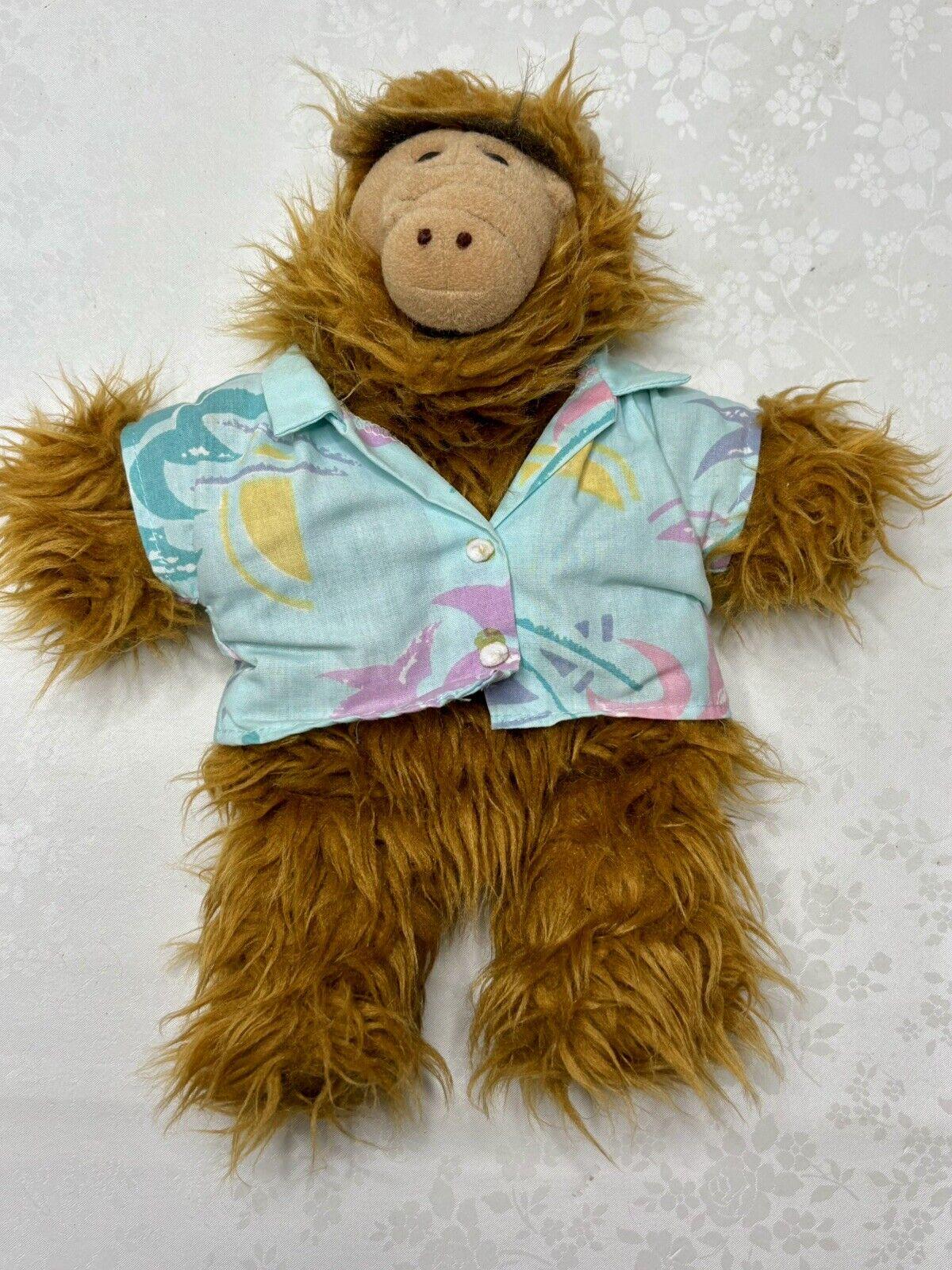 ALF Alien Plush Hand Puppet Doll Hawaiian Shirt Vintage Burger King - Etsy