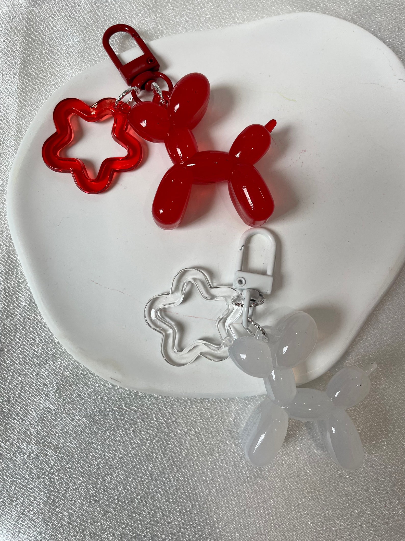 Balloon Dog Keychain-balloon Dog-balloon Animals-dog - Etsy