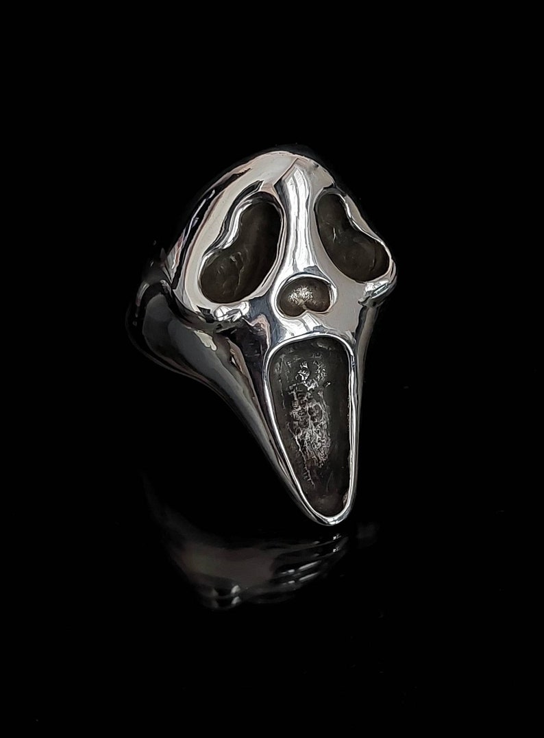 Scream Ghost Ring Scary Movie Ring Halloween Ghost Ring - Etsy
