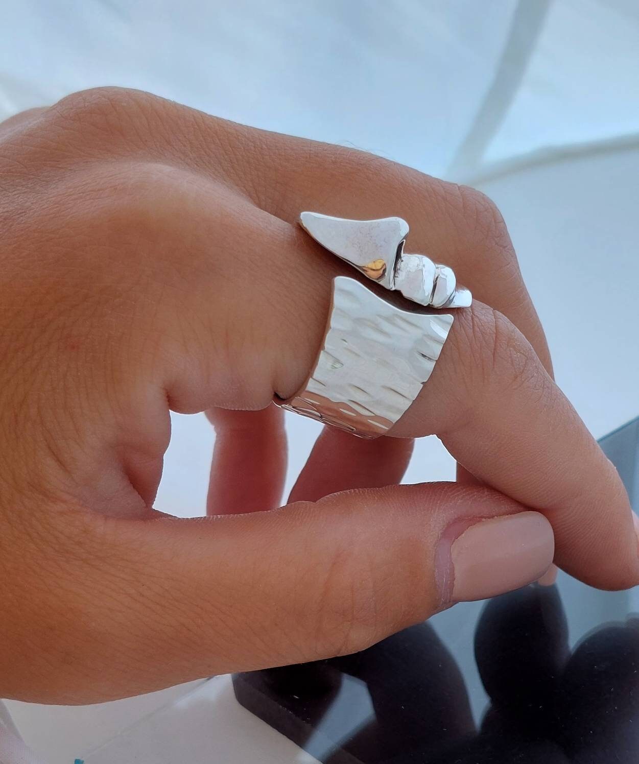 Ancient Face Ring Statue Ring Sculpture Ring Unique Ring - Etsy