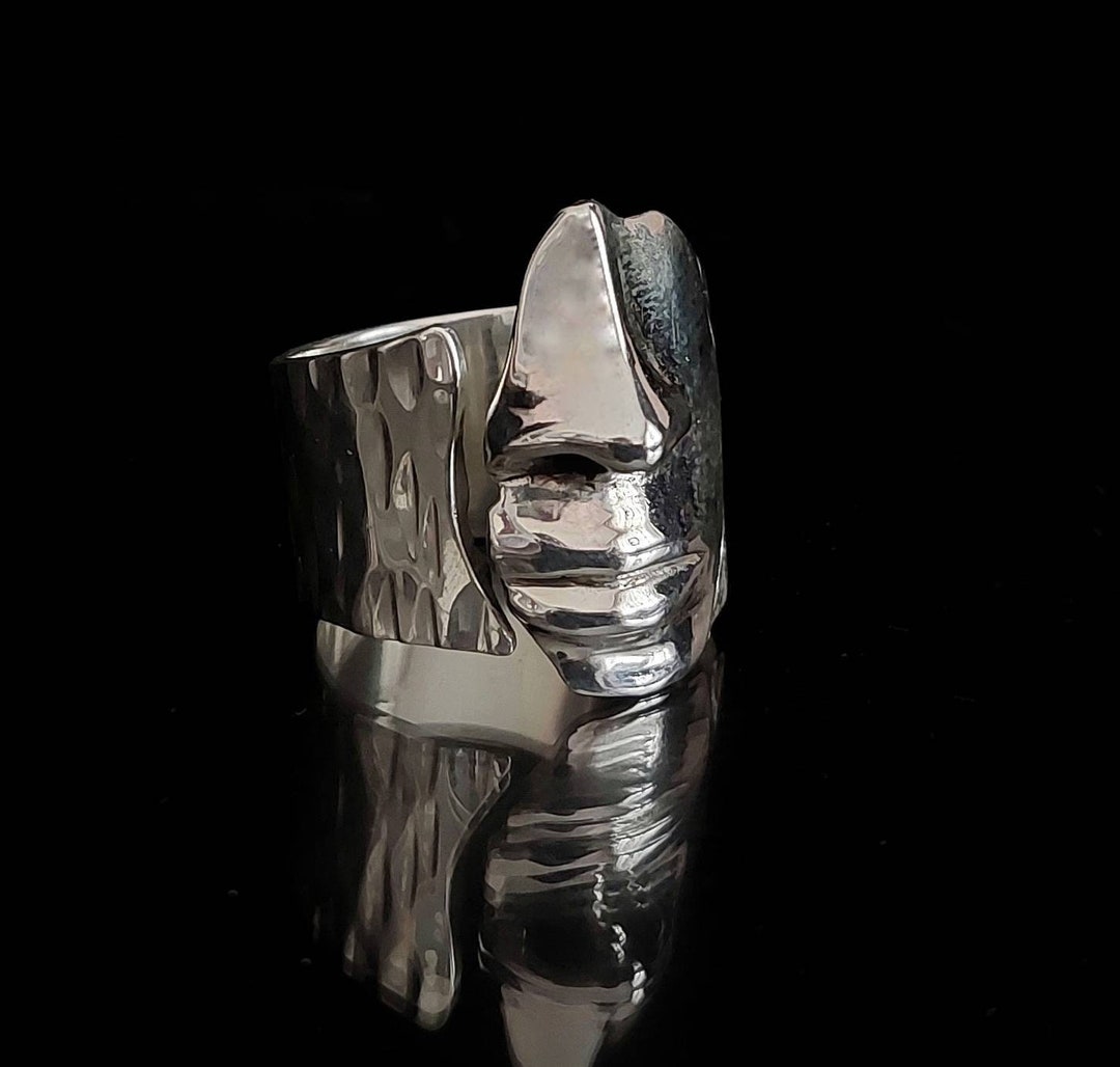 Ancient Face Ring Statue Ring Sculpture Ring Unique Ring - Etsy