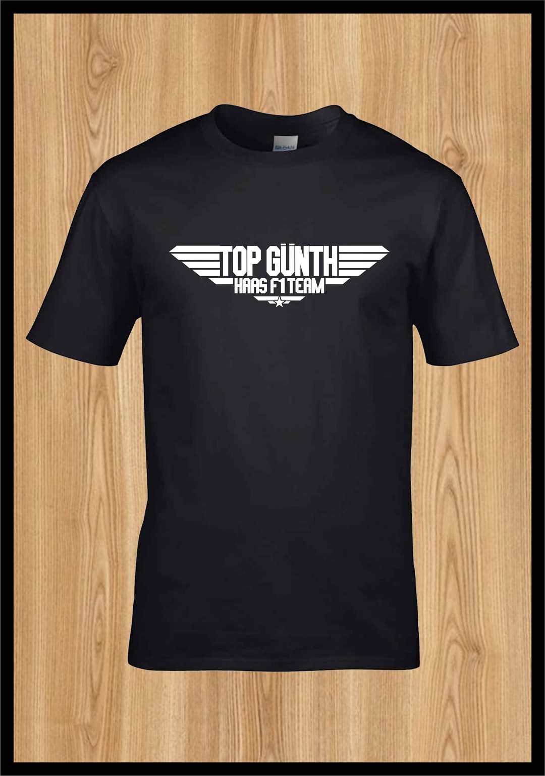 Top Gunth Guenther Steiner Tshirt Haas F1 Formula One Motor Racing - Etsy