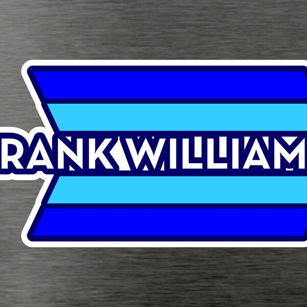 Williams F1 Stickers - Etsy