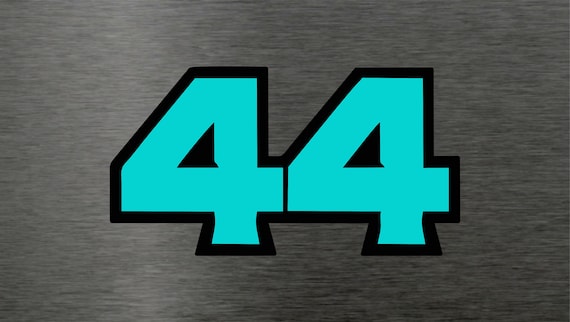 Lewis Hamilton 44 LH44 Sticker Decal Mercedes F1 Formula One - Etsy