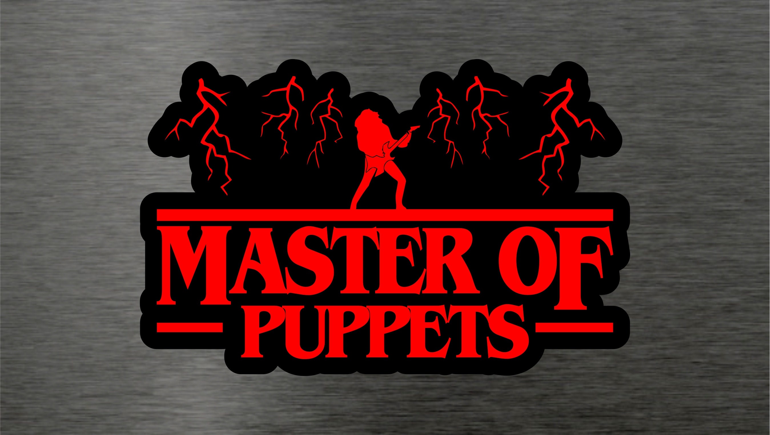 Eddie Munson Master of Puppets Sticker Stranger Things - Etsy UK
