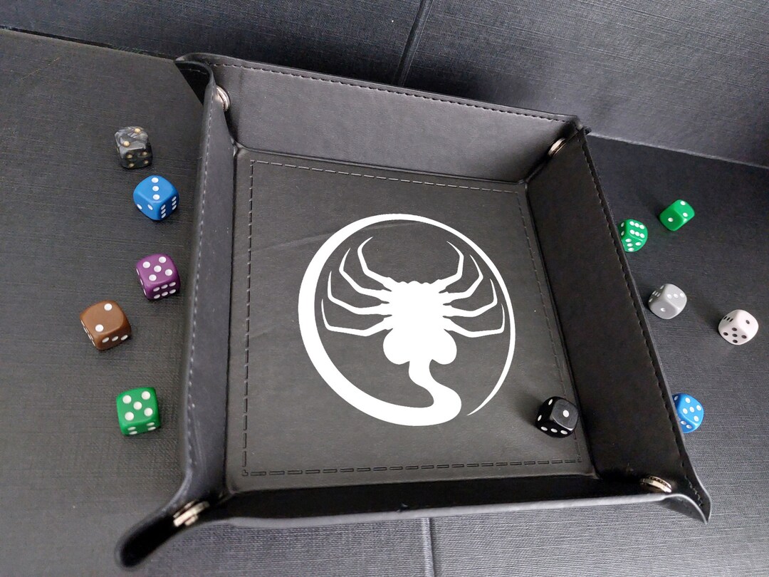 Alien Facehugger Dice Tray Table Top Gaming Board Games - Etsy