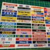 Scalextric Slot Car Decal Sticker Sheet - Model Racing 1/32 1/24 - 64x ...