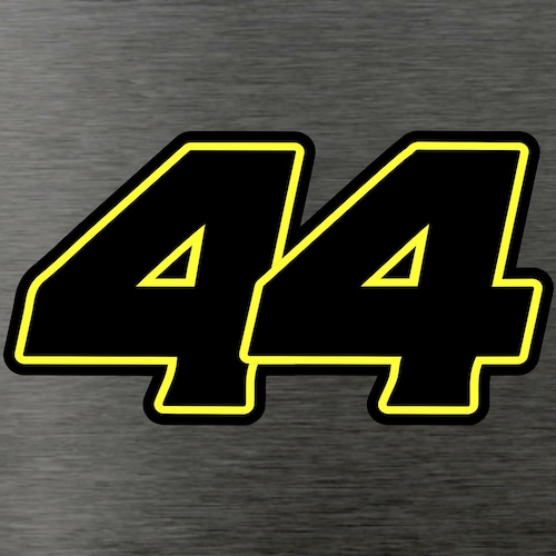Lewis Hamilton ''HAM 44'' Sticker - Etsy
