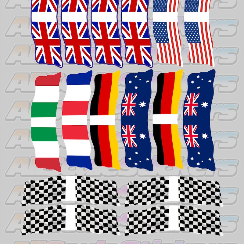 1/32 Car Decals - Etsy UK