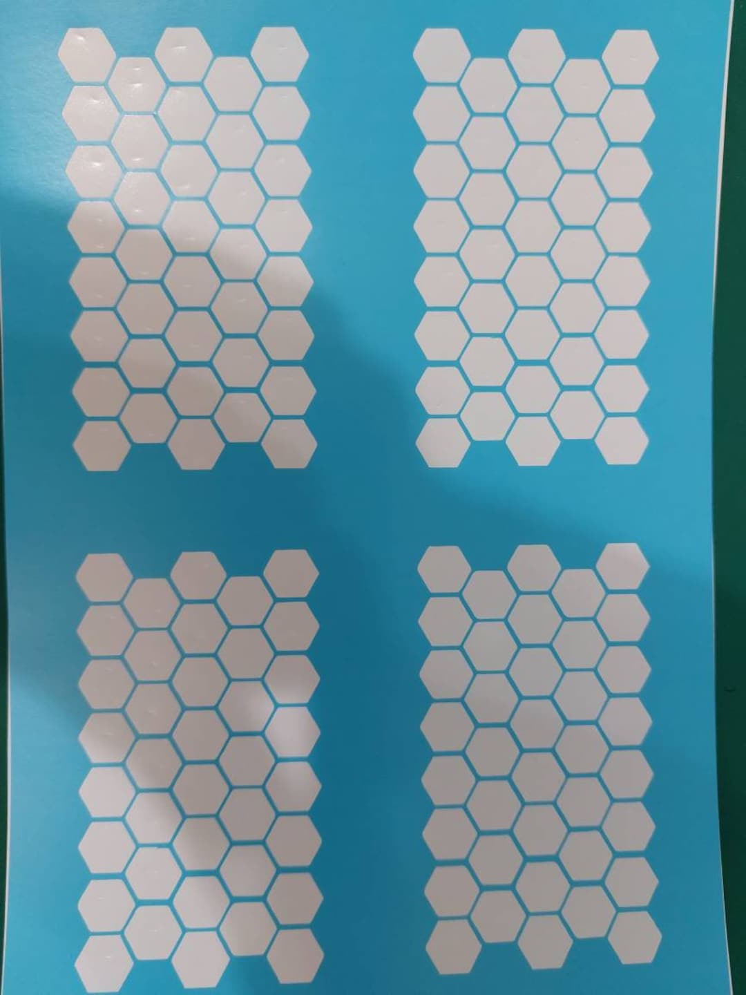 A5 Stencil Precut RC Hexagon Honeycomb Paint Masking Sheet, Masks for ...