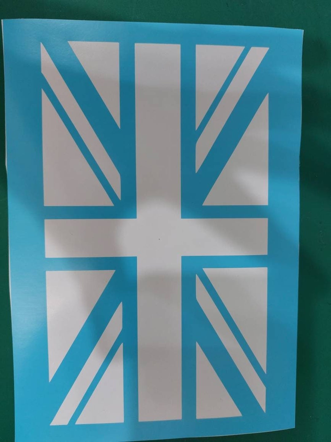 A5 Stencil Precut RC Union Jack Paint Masking Sheet, Masks for Body ...