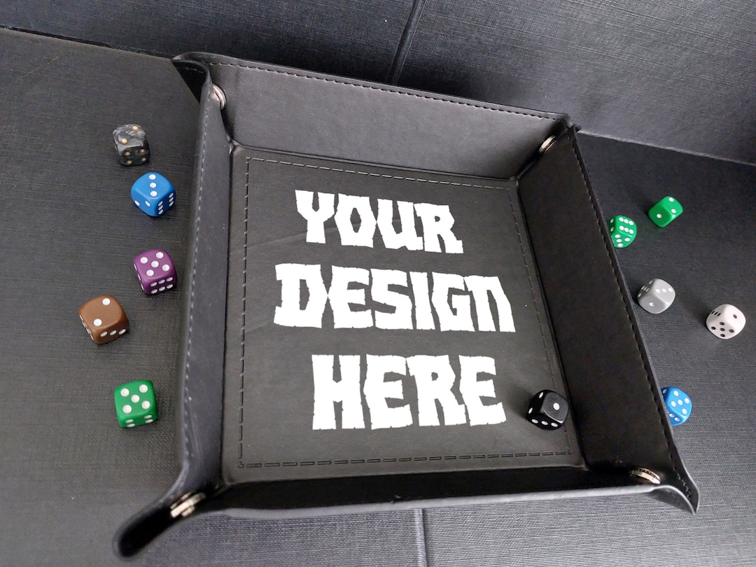 Custom Dice Tray - Table Top Gaming Board Games Wargames Clan Sigil ...