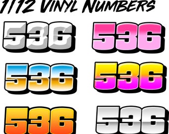 Banger Numbers | Etsy