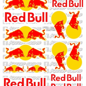 MIXED STYLES RC 1/12 1/10 A5 Filler Sheet Stickers Mardave Kamtec ...