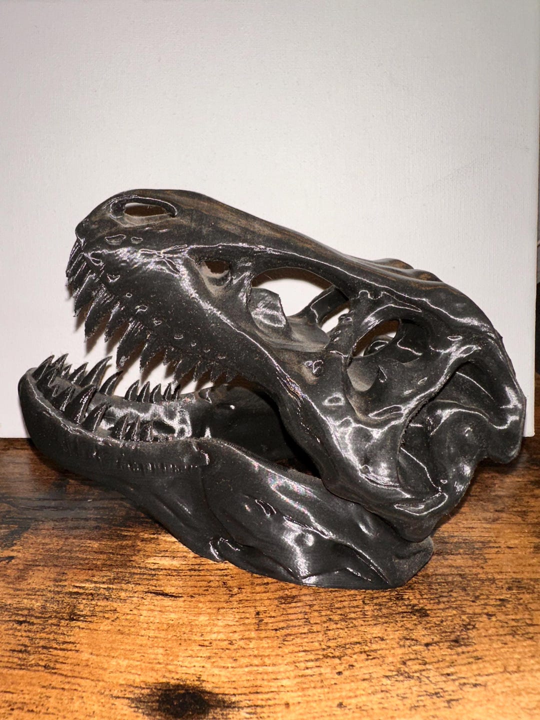 3D Printed T-rex Skull Model Figurine - Etsy