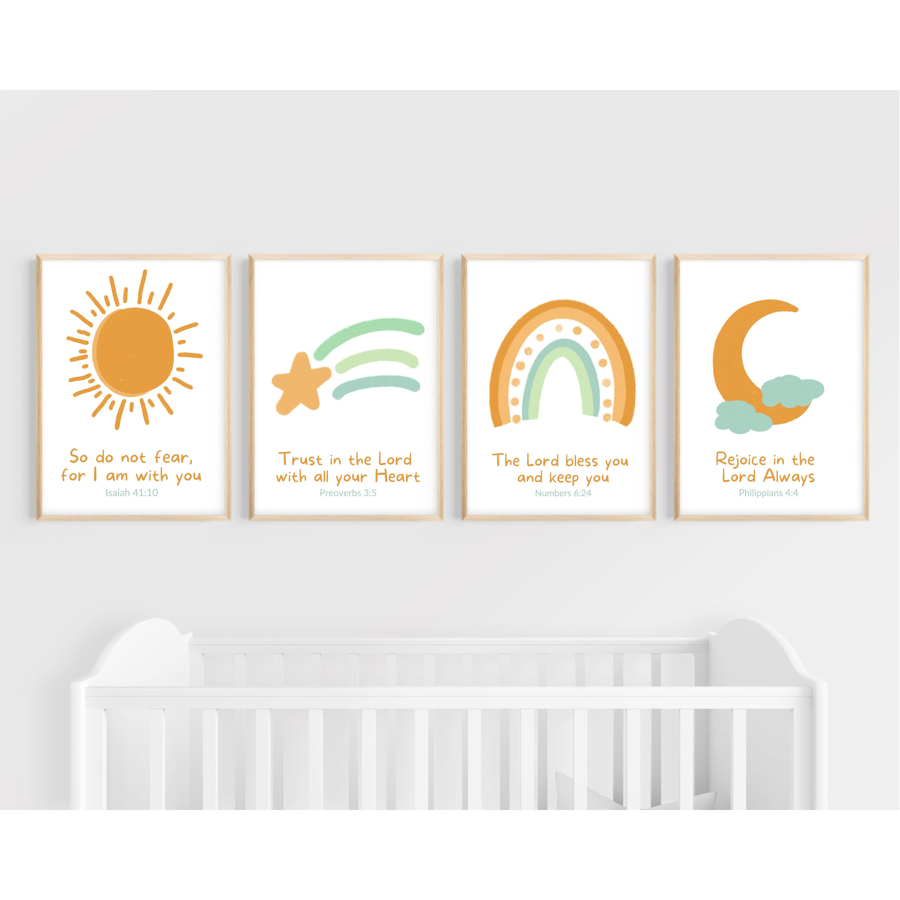 Christian Baby Shower Gift Scripture Baby Gift Christian Digital ...