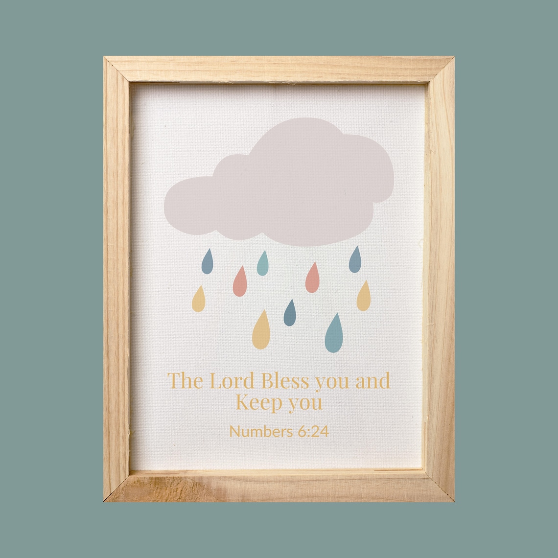 Christian Nursery Decor Christian Baby Gift Christian - Etsy