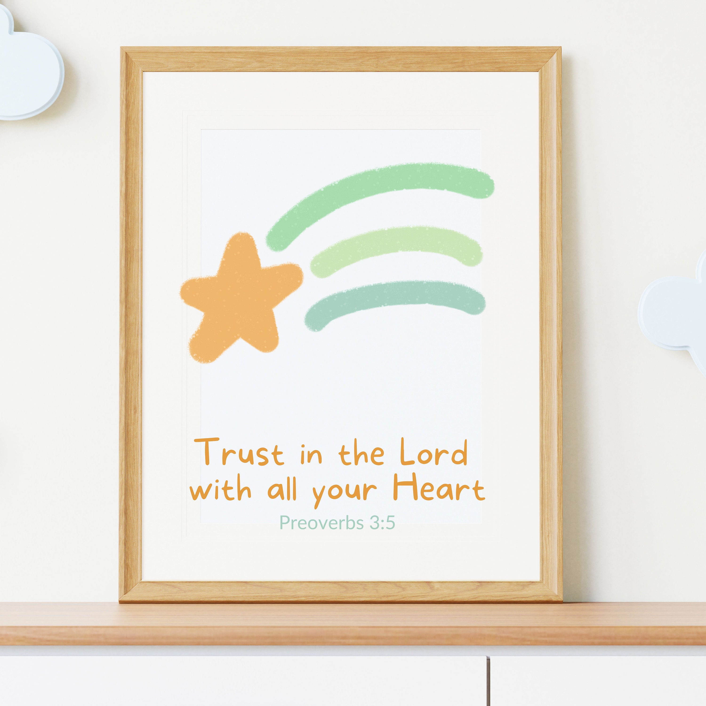 Christian Baby Shower Gift Scripture Baby Gift Christian Digital ...