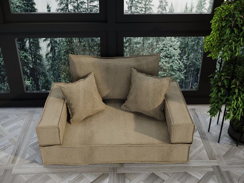 Modular Foam Seating Convertible Sofa Bed Kid-safe Design - Etsy