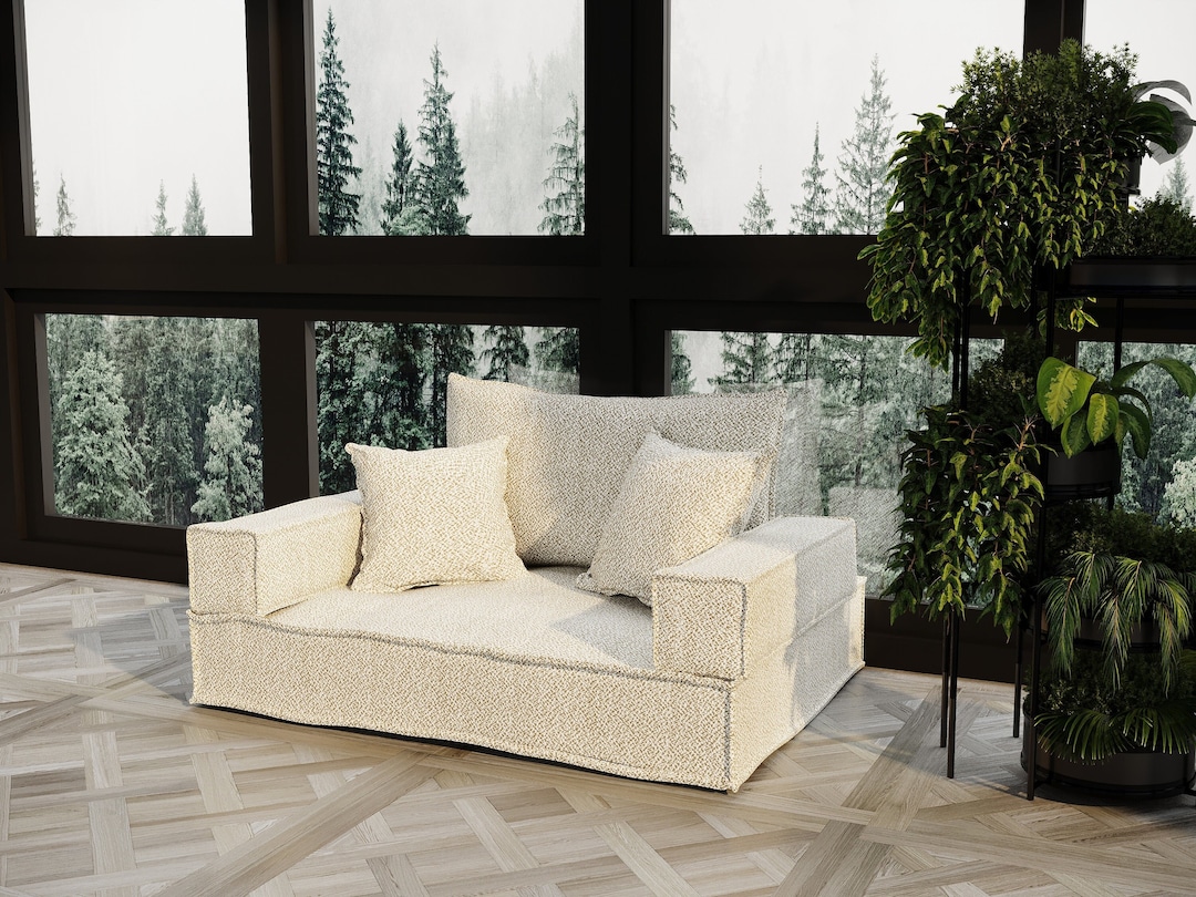 Modular Foam Seating | Bed Conversion Feature | Kid-friendly Design ...