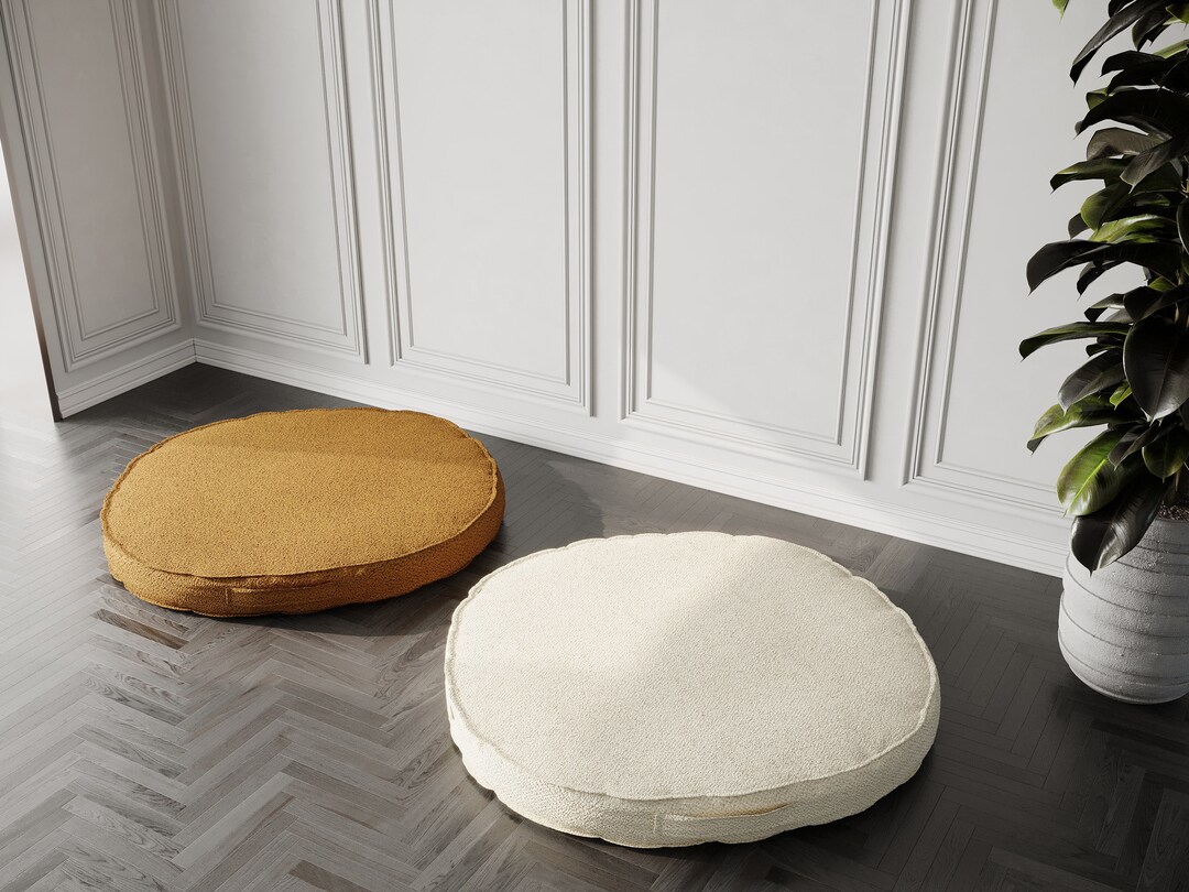 Portable Floor Cushion With Handle, Tatami Meditation Pillow - Etsy