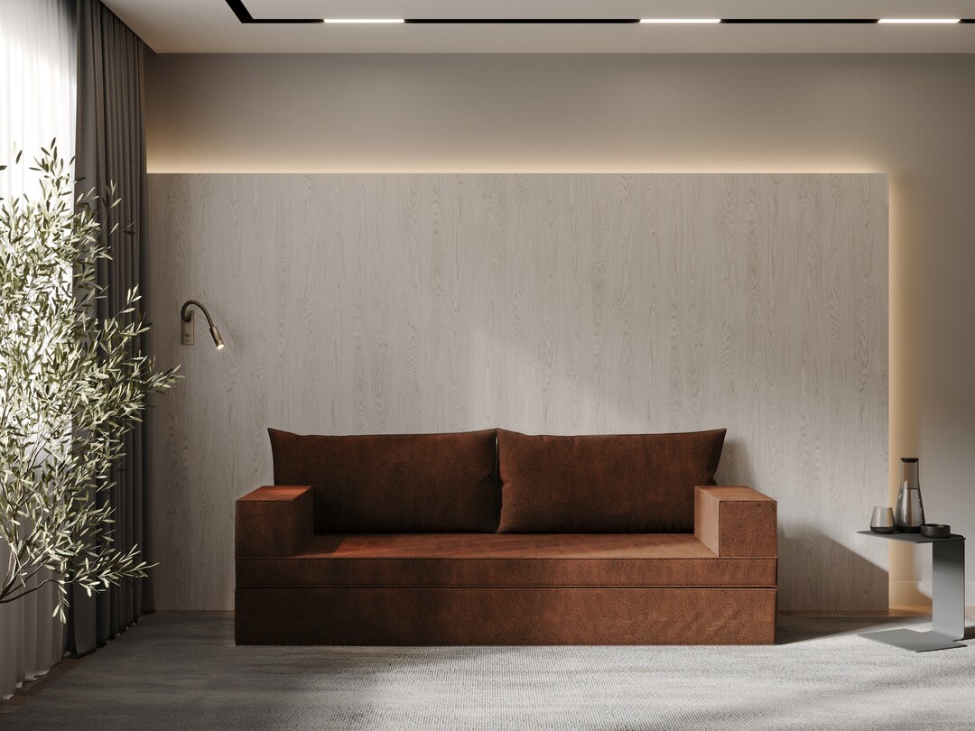 Modular Floor Sofa, Custom Floor Seating, Floor Couch, Seat Bed for ...