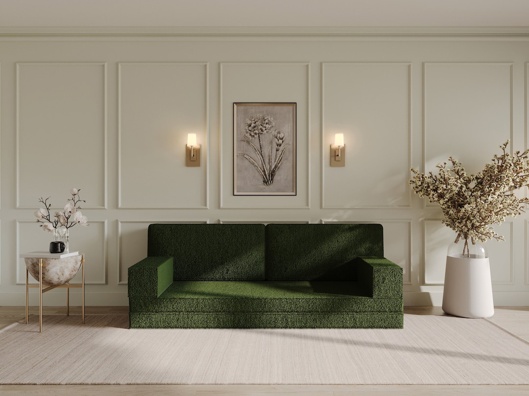 Modular Floor Sofa, Custom Floor Seating, Floor Sectional, Seat Bed for ...