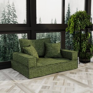 Modular Floor Sofa, Custom Floor Seating, Floor Sectional, Seat Bed for ...