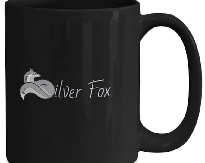 Silver Fox Mug Birthday Gift Rude, Uncle Presents, Family, Boyfriend ...