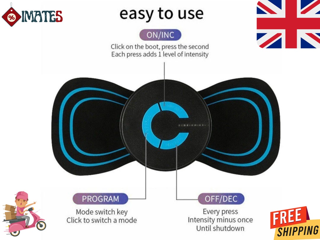 Cervical Spine Massage Sticker Battery Model Neck Massage Relaxation ...