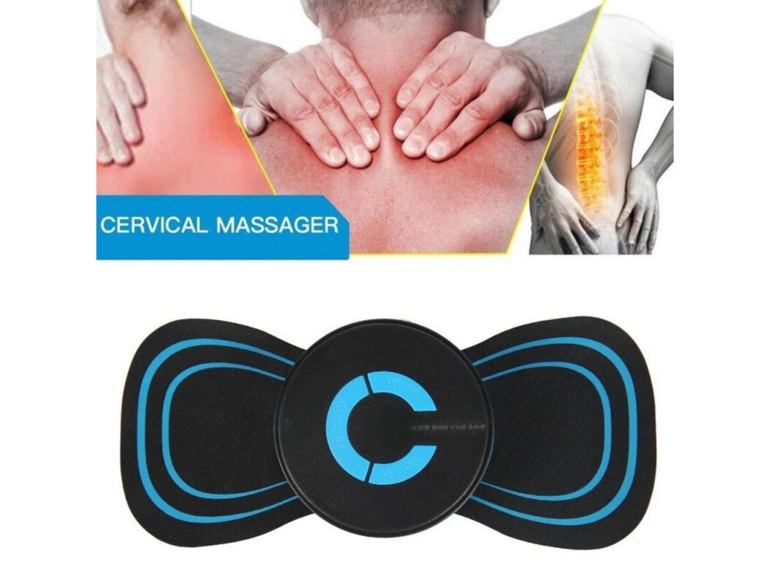 Cervical Spine Massage Sticker Battery Model Neck Massage Relaxation ...