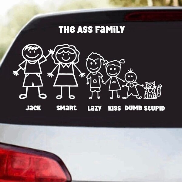 The Ass Family - Etsy