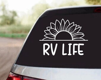 Rv Life Decal - Etsy