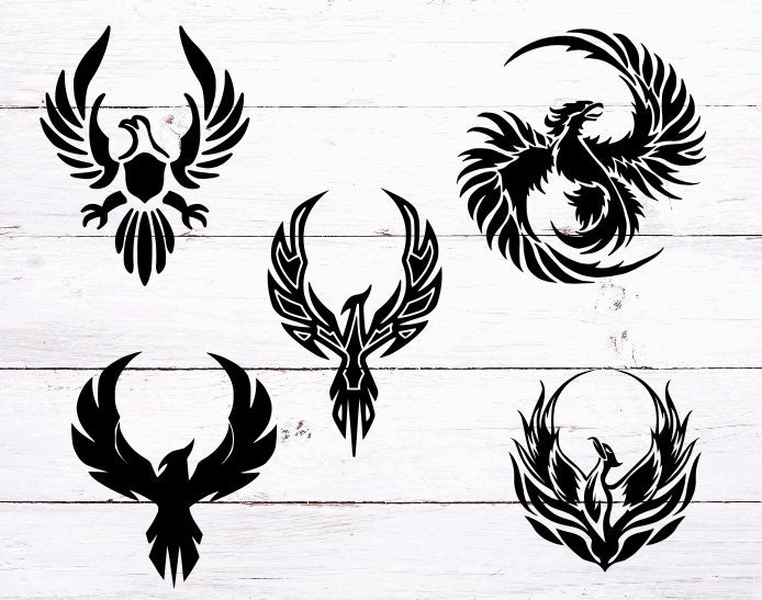 Phoenix Rising Svg for Cricut - Etsy