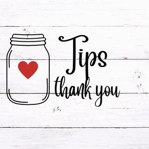 Best Seller Tip Jar SVG Bundle Tip Jar Png Tips Svg Tip - Etsy