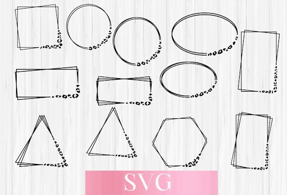 Leopard Frame SVG Bundle. Frame Svg Bundle. Leopard Svg - Etsy Canada