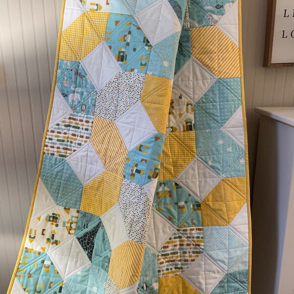 Neutral Baby Quilt - Etsy