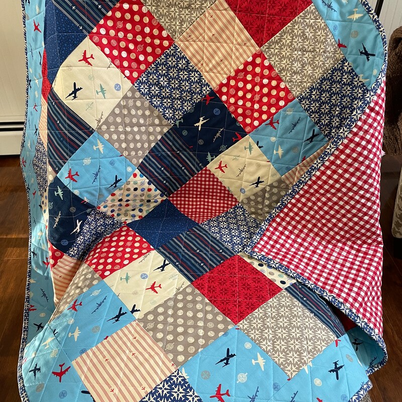 Airplane Quilt - Etsy