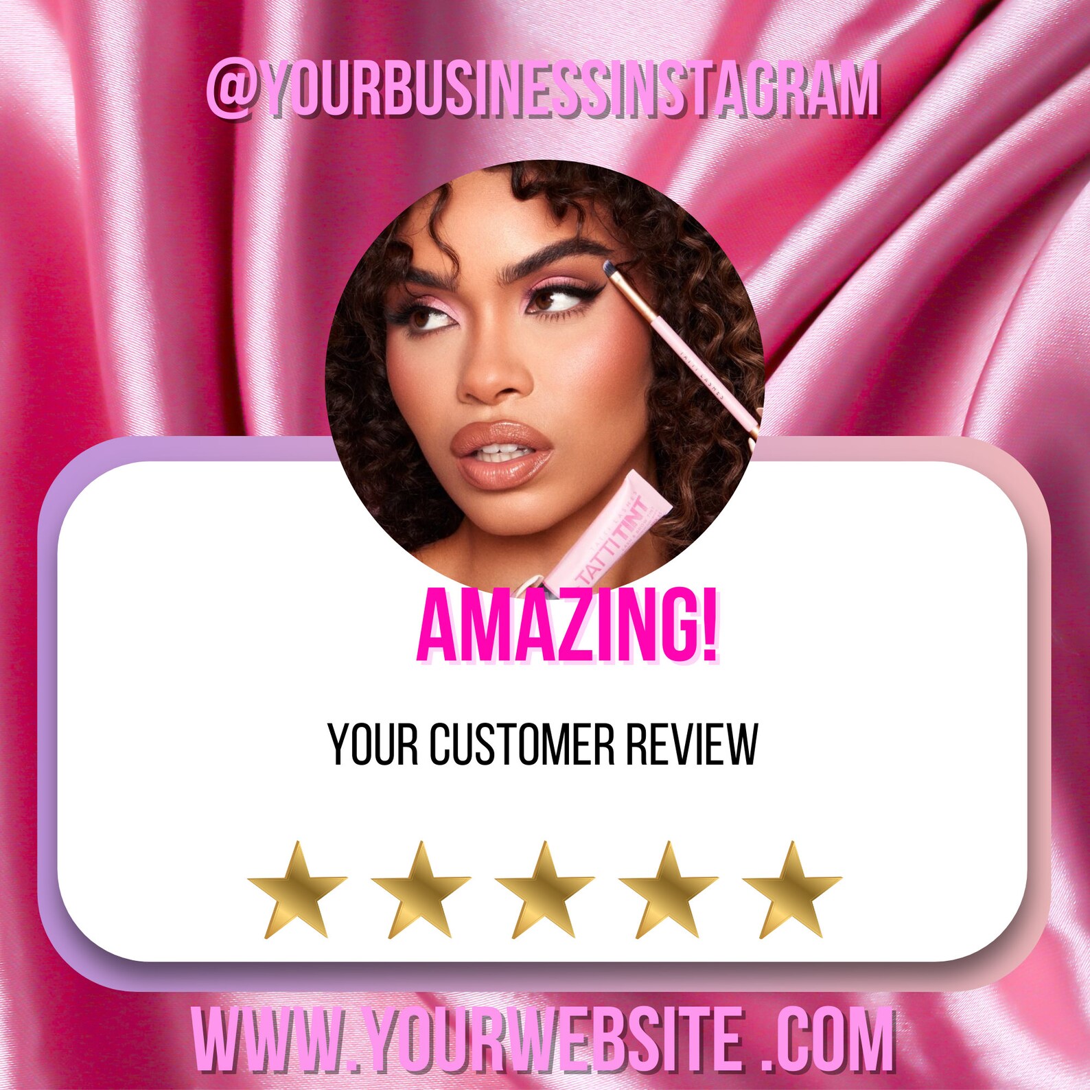 Editable Client Review Flyer DIY Client Review Template - Etsy